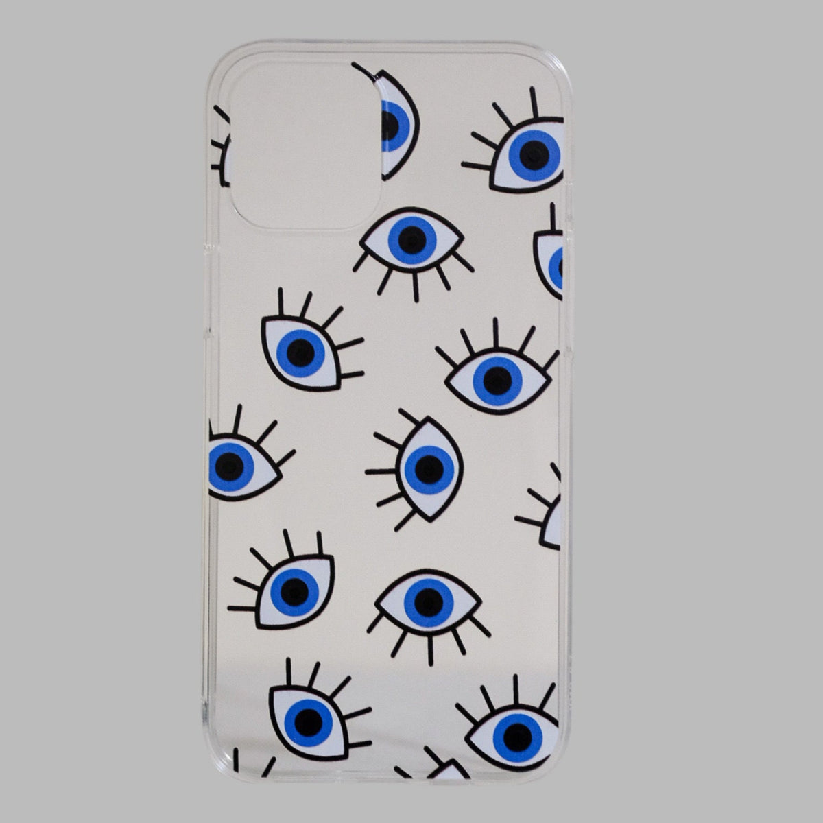 iPhone 13 Evil Eye Case iPhone 13 clear phone case with evil eye print ...